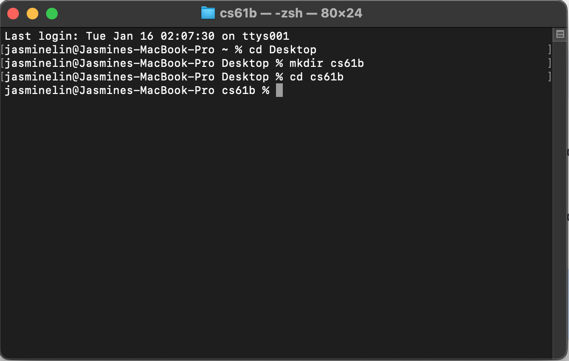 Lab 01: Setup | CS 61B Fall 2024